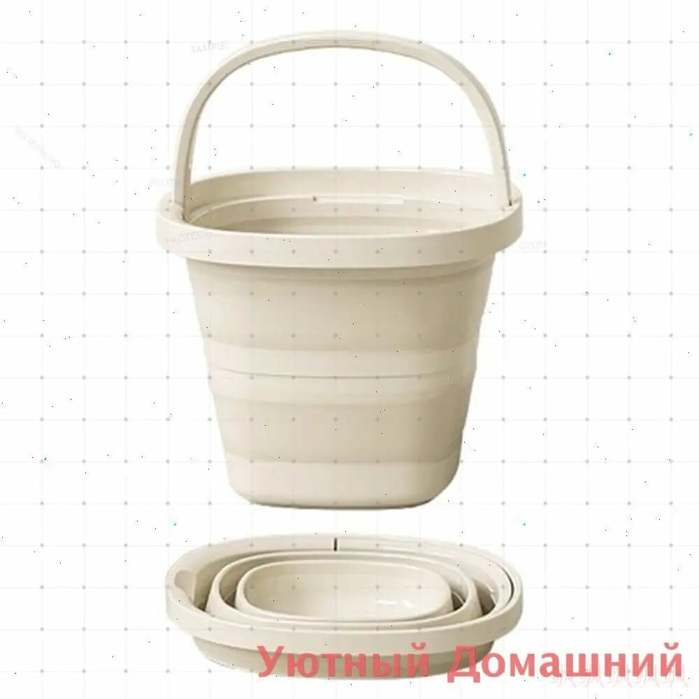 Ведро "ведро для воды", пластик, 5 л, 1 шт