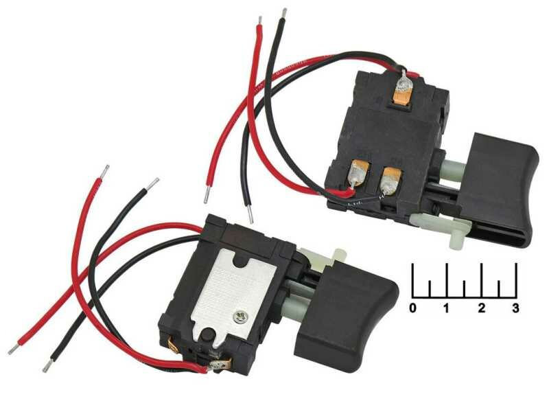 Кнопка для шуруповерта KR-10/KL01 16A (№294)