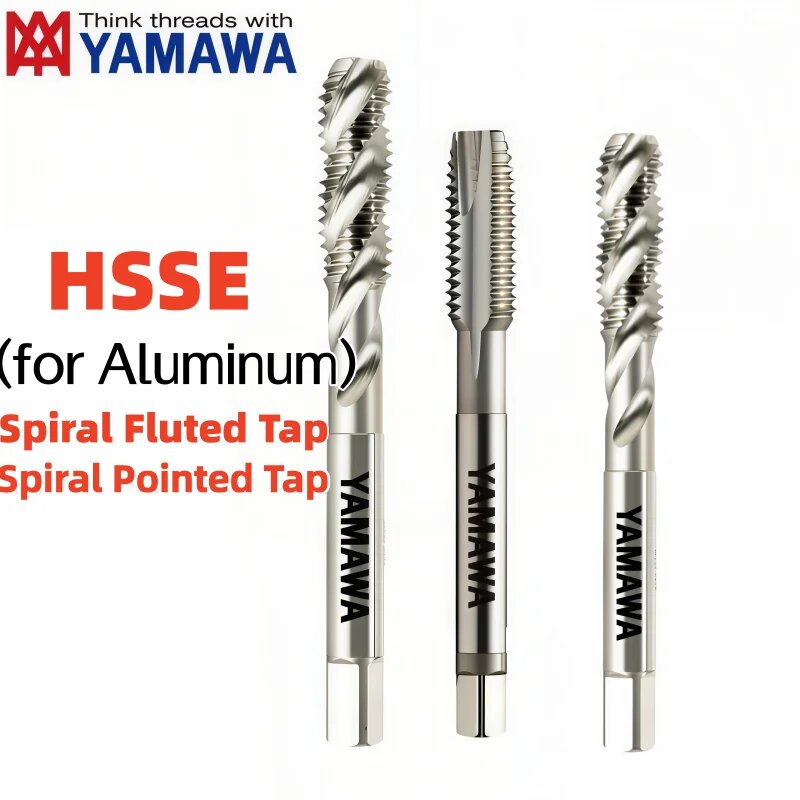 Японский спиральный метчик YAMAWA HSSE M1-M8 PO, M3X0.5