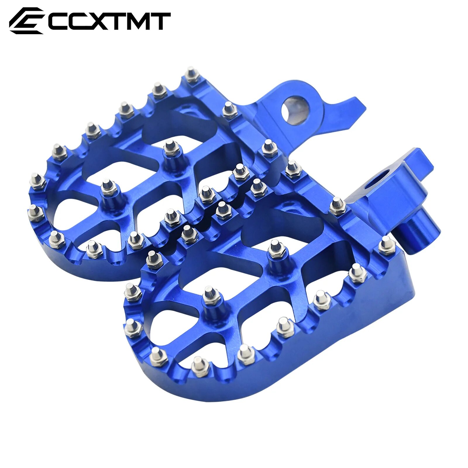 Подножки мото Yamaha YZ250F/FZ450F/YZ450F/WR450F 2024, синие