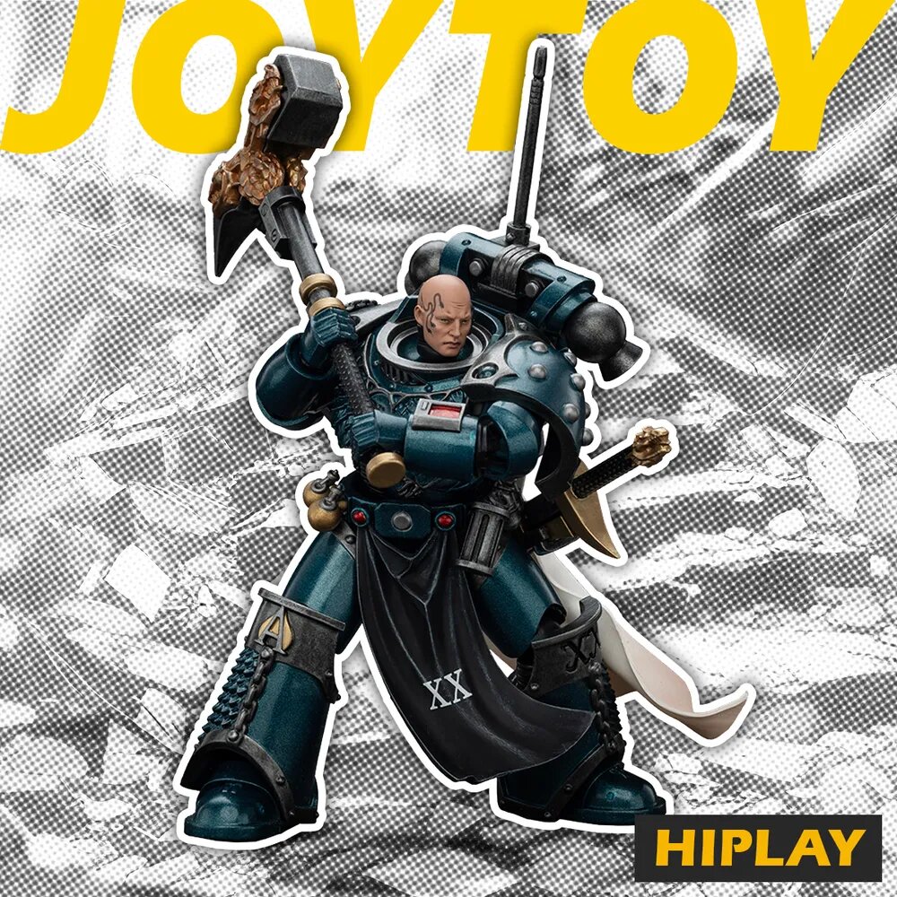HIPLAY JOYTOY Warhammer The Horus Heresy Альфа Легион Харроумастер Армиллус Динат JT01222 1/18