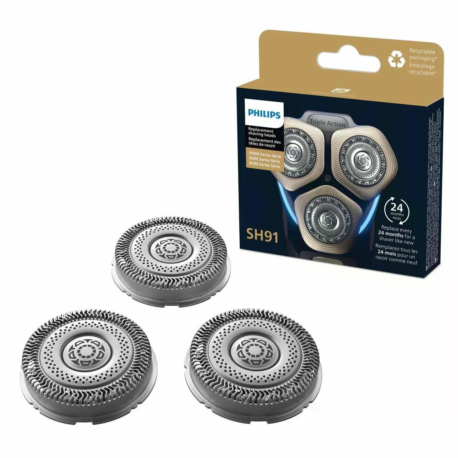Бритвенные головки Philips SH91/50 для Series 9000