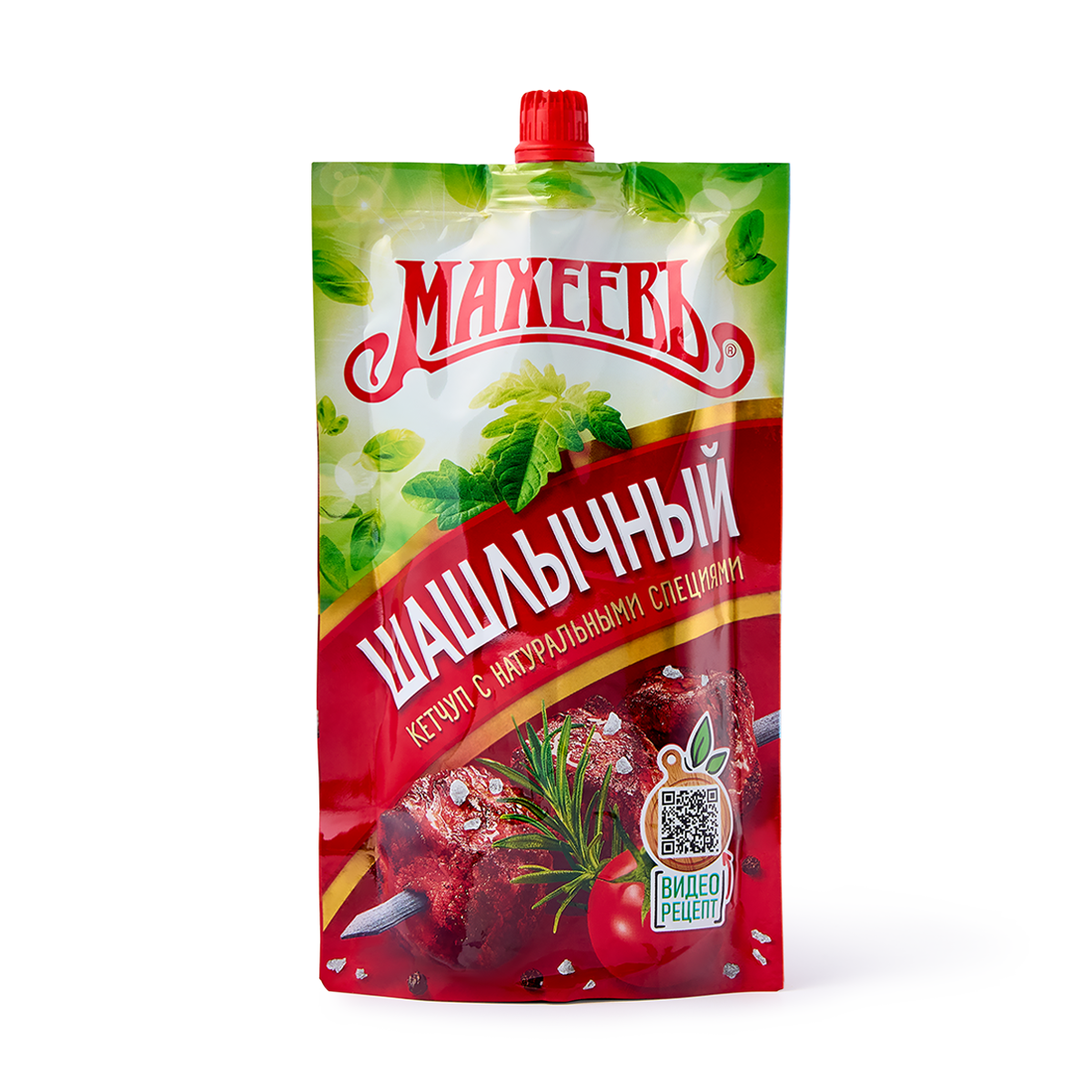 Кетчуп Махеевъ "Шашлычный", с дозатором, пряно-острый, 300 г