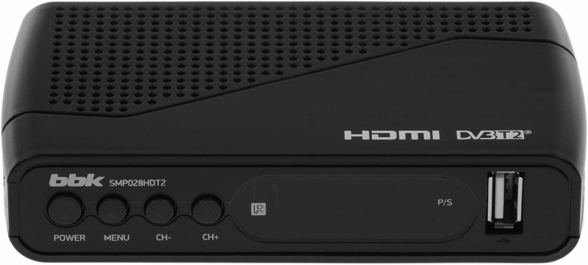 Ресивер для цифрового тв BBK, черный, SMP028HDT2 (B)