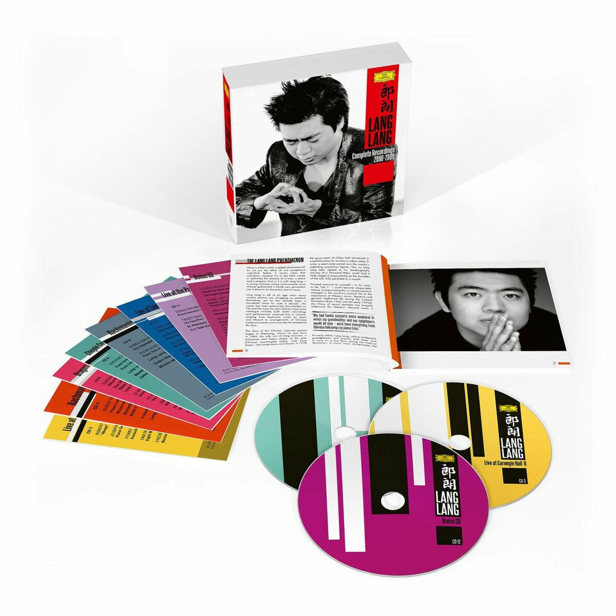 Музыкальный диск Lang Lang - Complete Recordings 2000-2009 (12CD) 2024, Papersleeves In Box