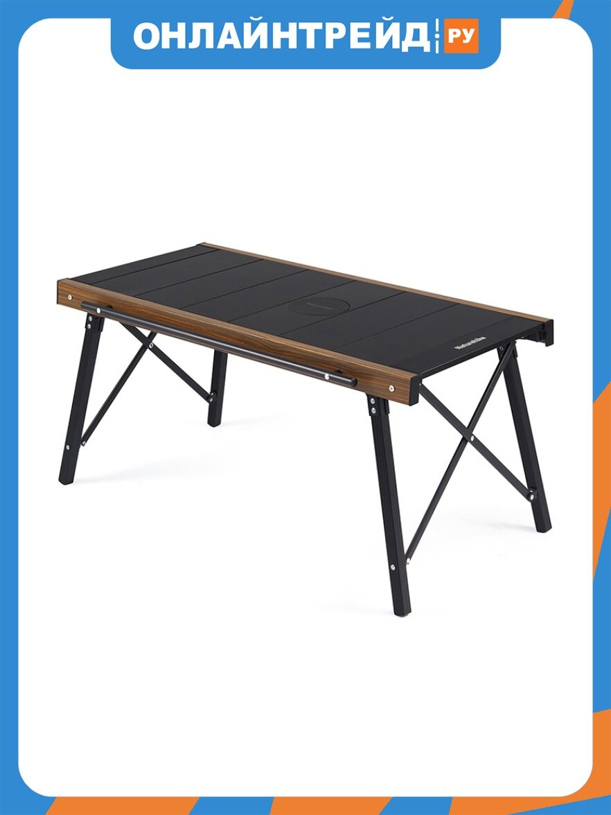 Стол туристический Naturehike IGT складной, 86х43х42 см, черный CNK2300JJ016-B