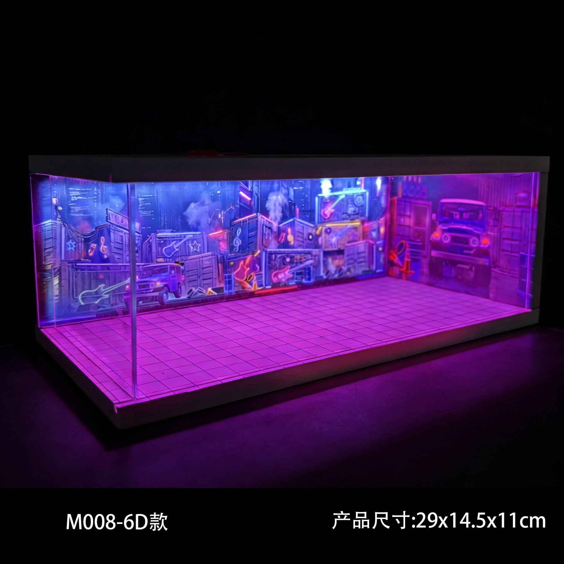 Car Bay Гараж для машинок 1:64. ручная работа (Без модели автомобиля). Игрушечный гараж для моделек. Подарок мальчику