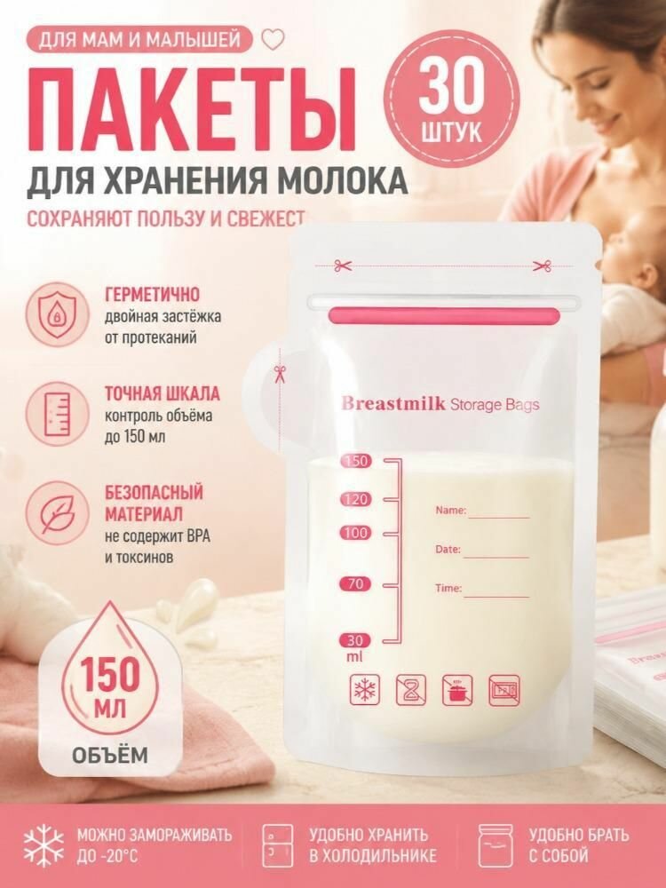 Пакет для сбора молока