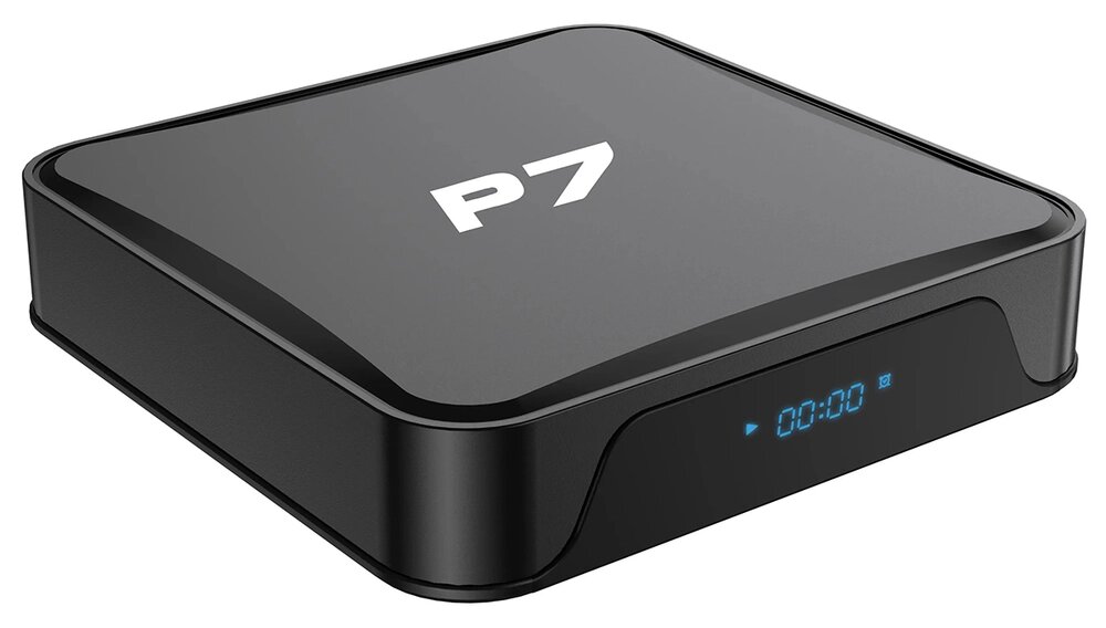 Медиаплеер P7 (Android TV 12.0, 4/32ГБ, Allwinner H618 (Mali-G31))