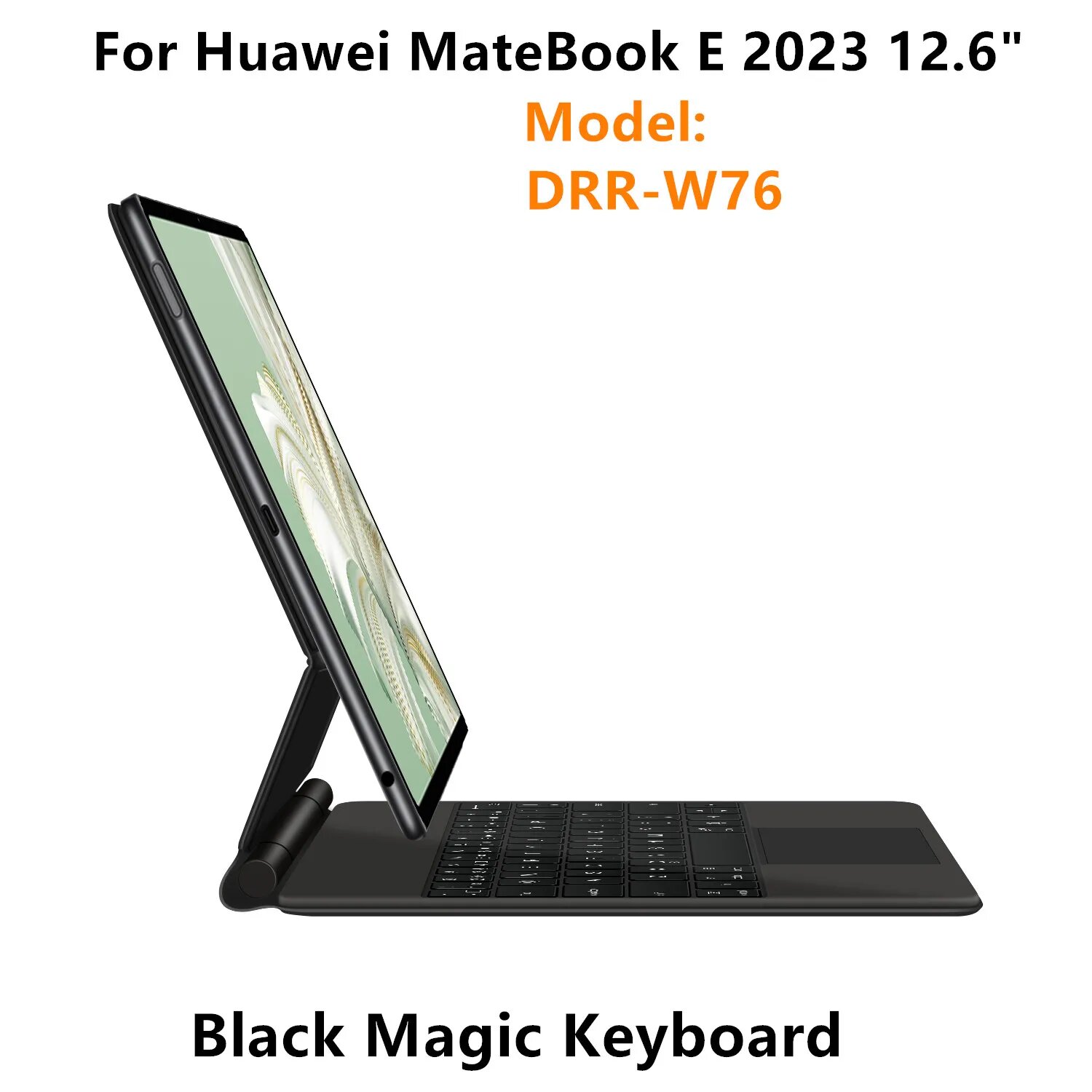 Клавиатура для Huawei MateBook E 2023 12.6" DRR-W76 Black