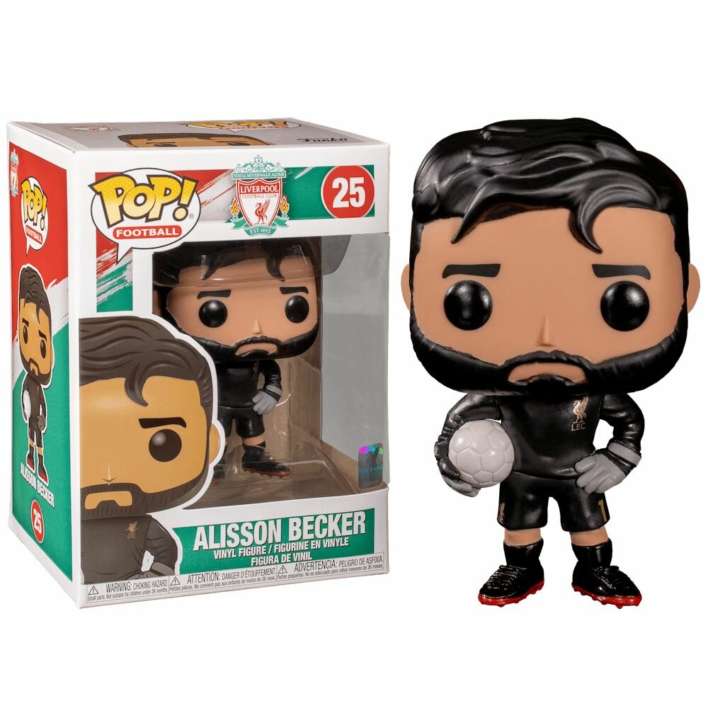 Фигурка Funko Pop Фанко поп футболист Алисон Бекер Alisson Becker из команды Ливерпуль футбол 25