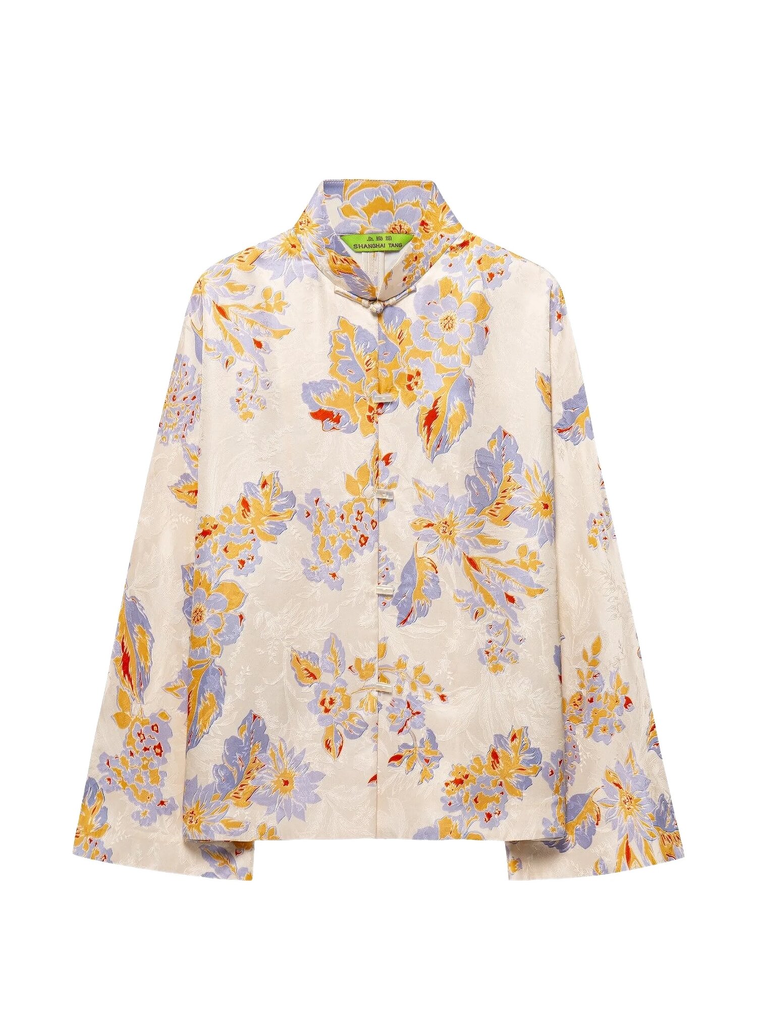 Куртка Scholar floral-print silk jacket