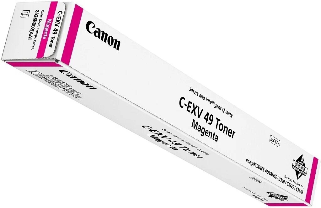 Картридж Canon C-EXV49 M пурпурный Оригинал 19000 стр, magenta для Canon iR ADVANCE C3325i/3330i/3320