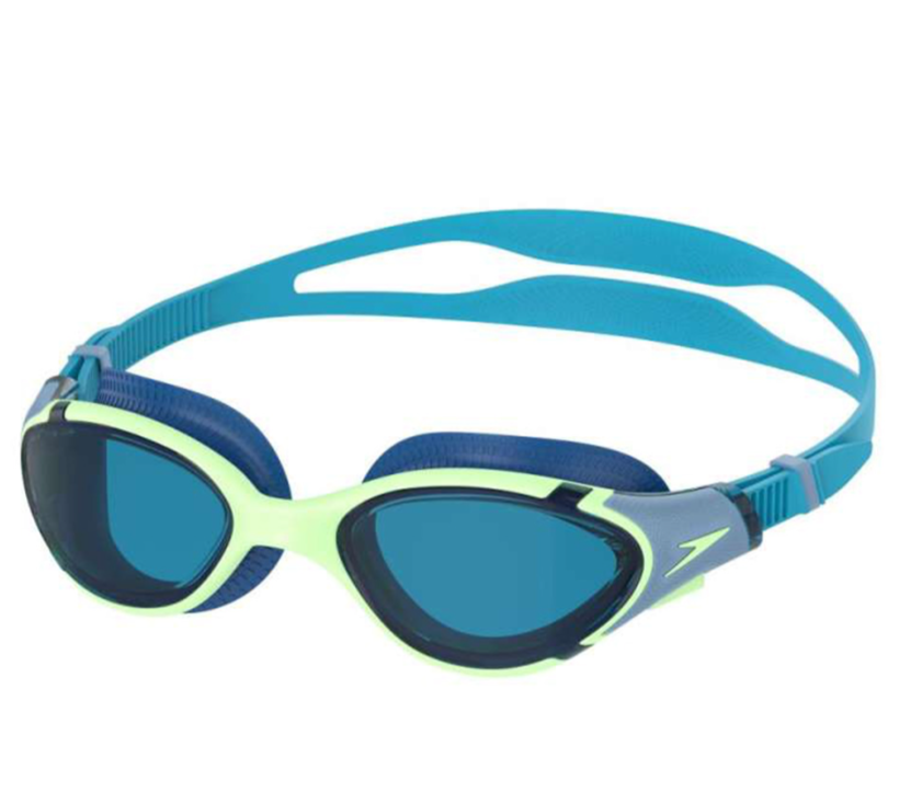 Очки для плав. SPEEDO Biofuse 2.0, 8-002332003-C16Z2, синие линзы, зеленая оправа