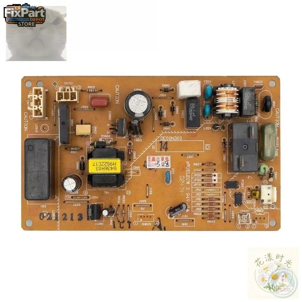 SE76A895G01/SE76A895G02 печатная плата DE00N300 плата управления для Mitsubishi MSH-J12TV кондиционер