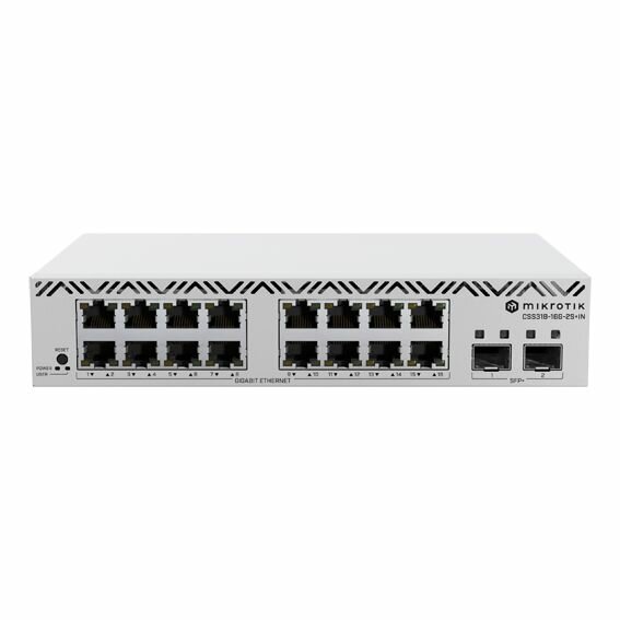 Mikrotik Cloud Smart Switch CSS318-16G-2S+IN, управляемый коммутатор