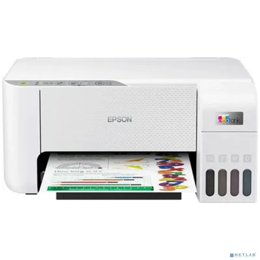 Повреждение упаковки Epson L3256 (C11CJ67407/C11CJ67414/C11CJ67421/C11CJ67519/C11CJ67504/C11CJ67524/C11CJ67516) {А4, 5760 х 1440, 10стр/мин, Wi-Fi, USB}