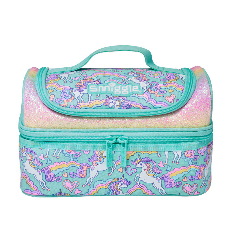 Ланч-сумка Smiggle с единорогом, свежий озерно-зеленый