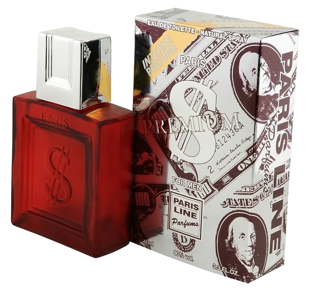 Paris Line Parfums Dollar Premium eau de toilette 100 мл для мужчин - Доллар Премиум