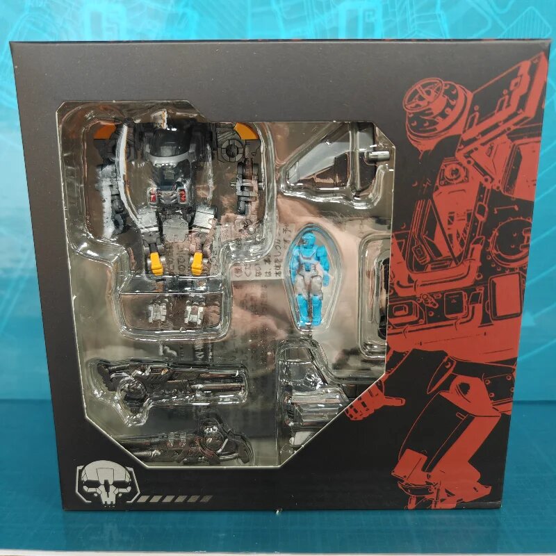 Коллекционная фигурка Lost Planet Powered Suit MFT Diaclone DA-57 Hasbro DA57 Grey
