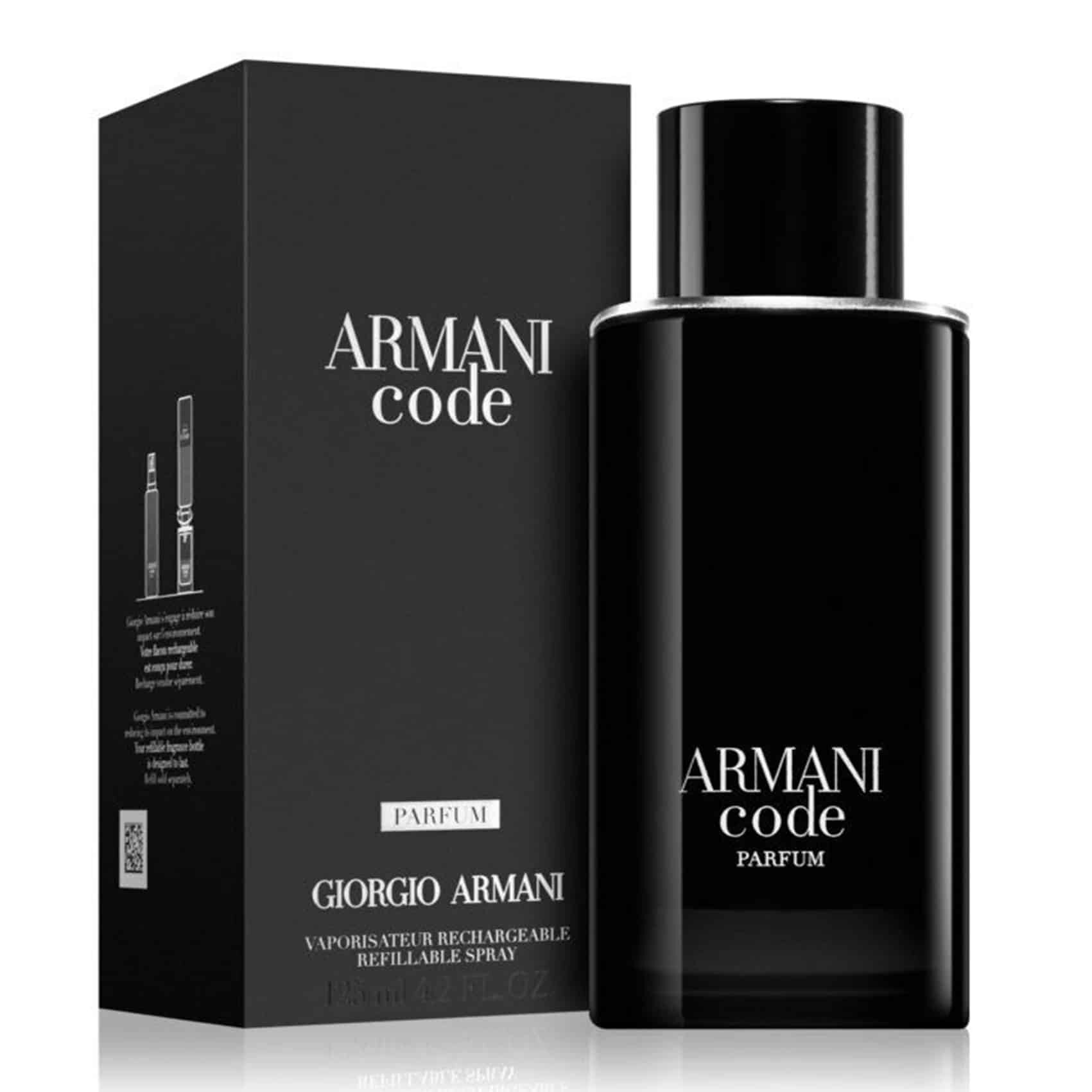 Духи Giorgio Armani "Code Parfum", древесно-фужерный аромат, 125мл