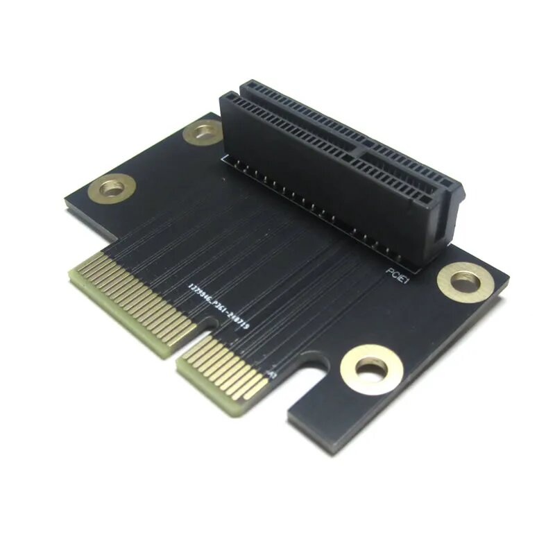 PCI-E 4X Райзер карта Haoyexin 90 градусов