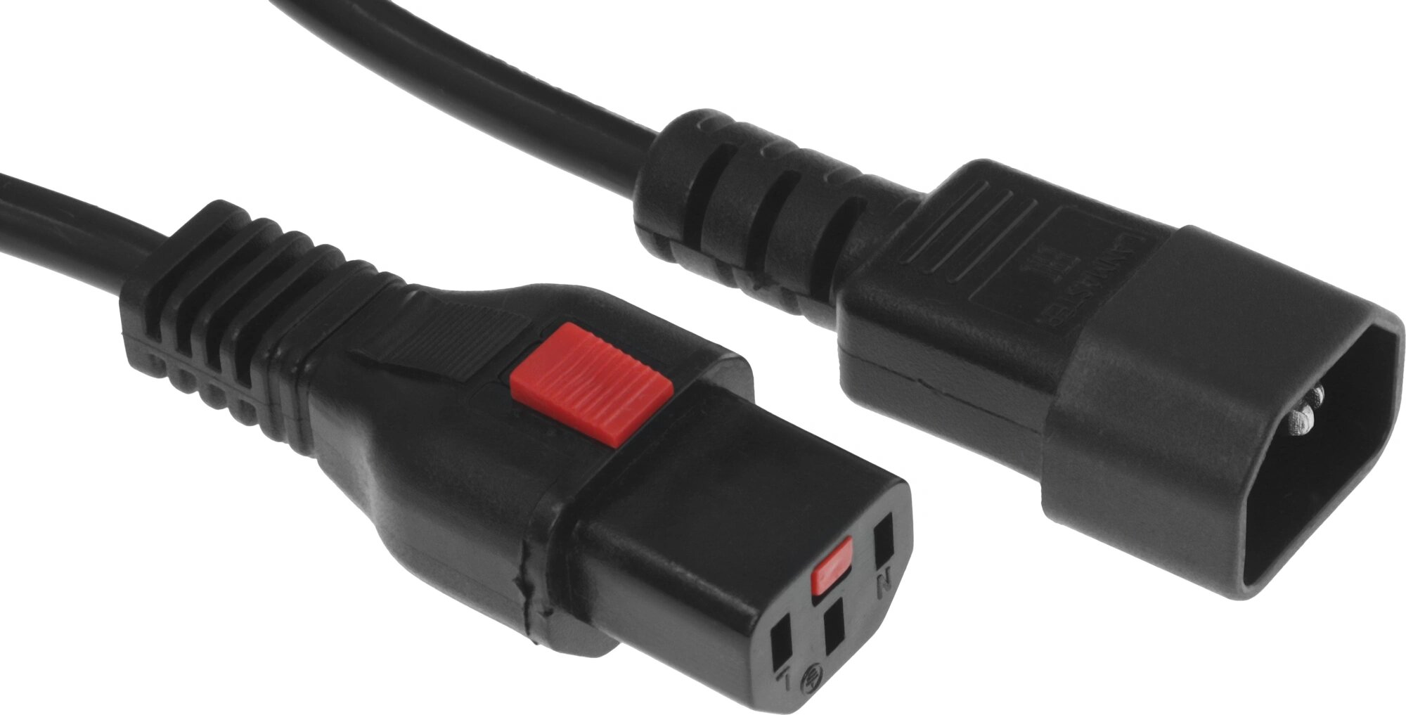 Шнур питания Lanmaster LAN-PP13L/14-5.0-BK C13-С14 проводник:3x0.75мм2 5м 220В 10А черный