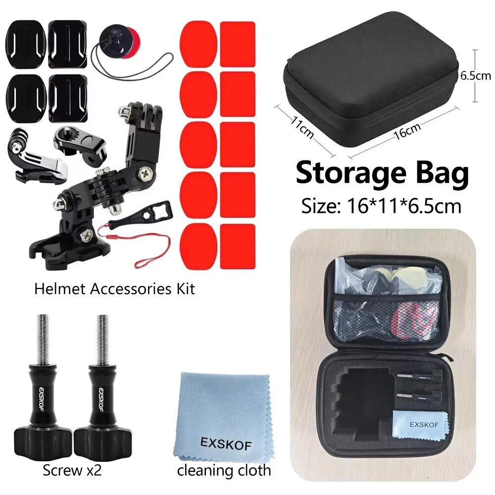 Крепление для GoPro EXSKOF 23-in-1 Mount Set