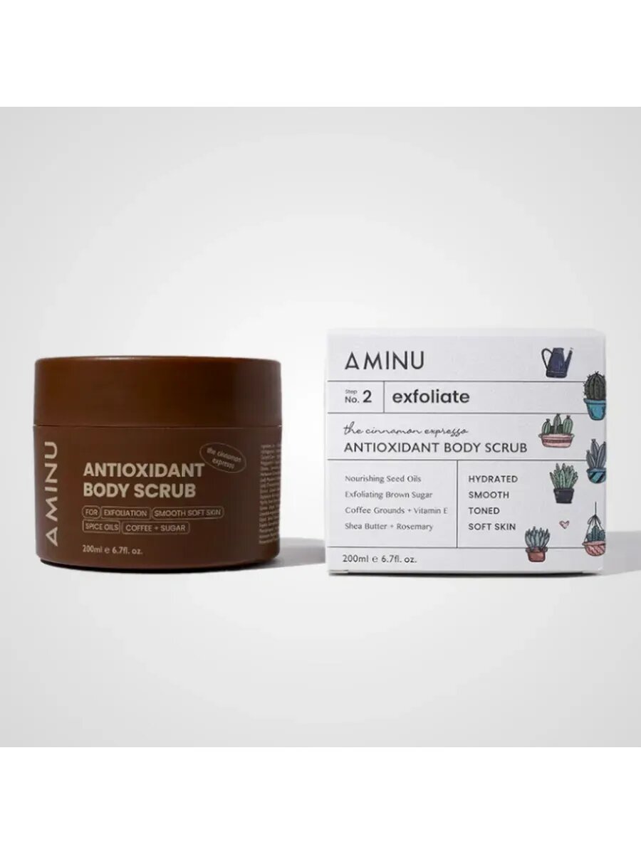 AMINU Antioxidant Body Scrub Скраб 200 гр