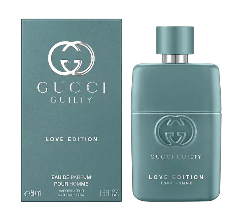Gucci Guilty Love Edition Pour Homme 2025 миниатюра парфюмерной воды 1.5 мл для мужчин / Гилти Лав Эдишн