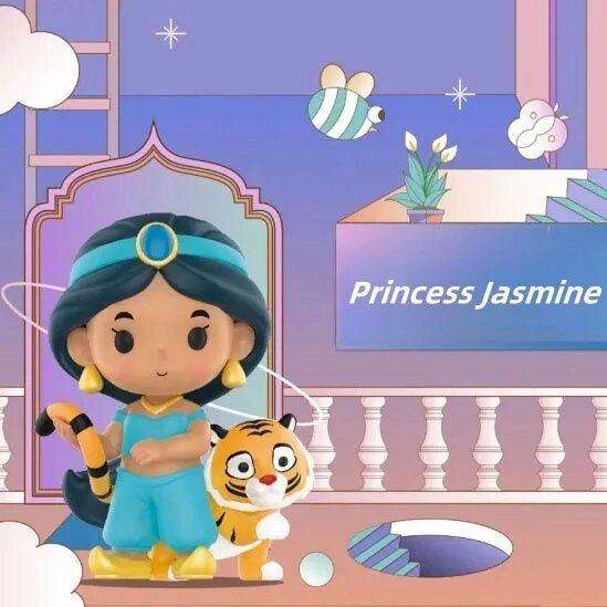Коллекционные фигурки Дисней принцессы ПОП март / Disney Princess Fairy Tale Friendship Series POP MART