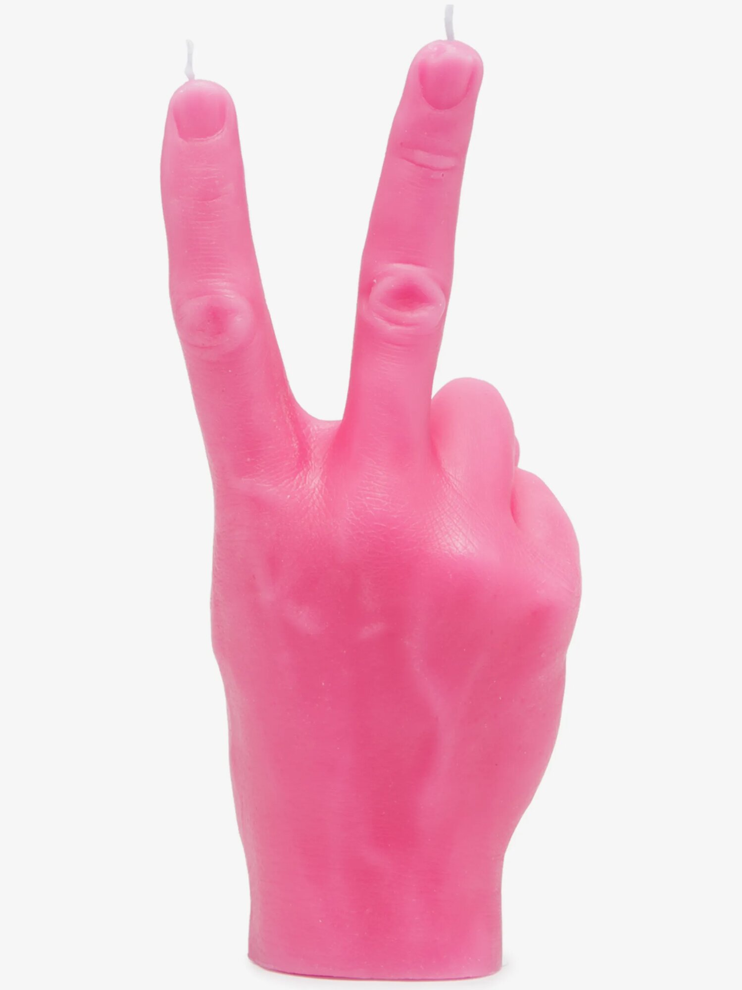 Ароматическая свеча Hand Gesture Candle Victory, OneSize , розовый