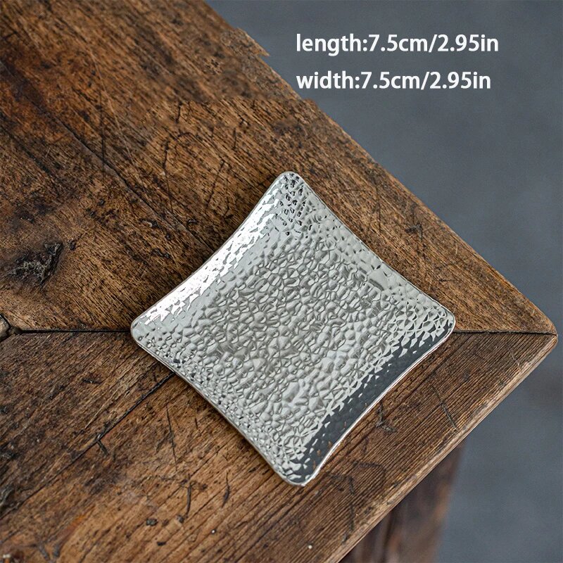 Серебряная подставка для чая Silvery-FX 7.5x7.5 см