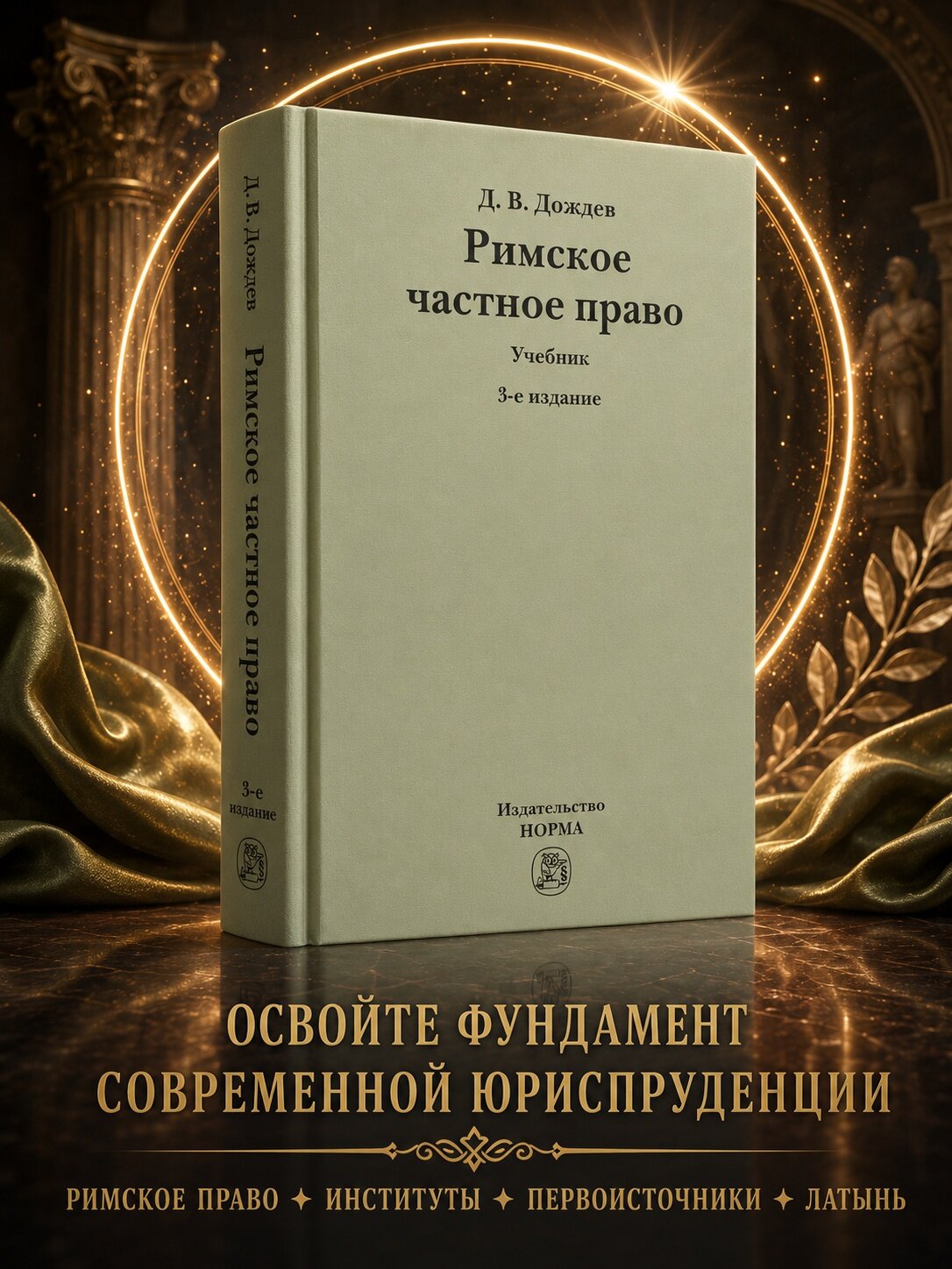 Римское частное право: Учебник. Дождев Д. В, - 3-е изд. Высшее образование. 2027г, 784с.