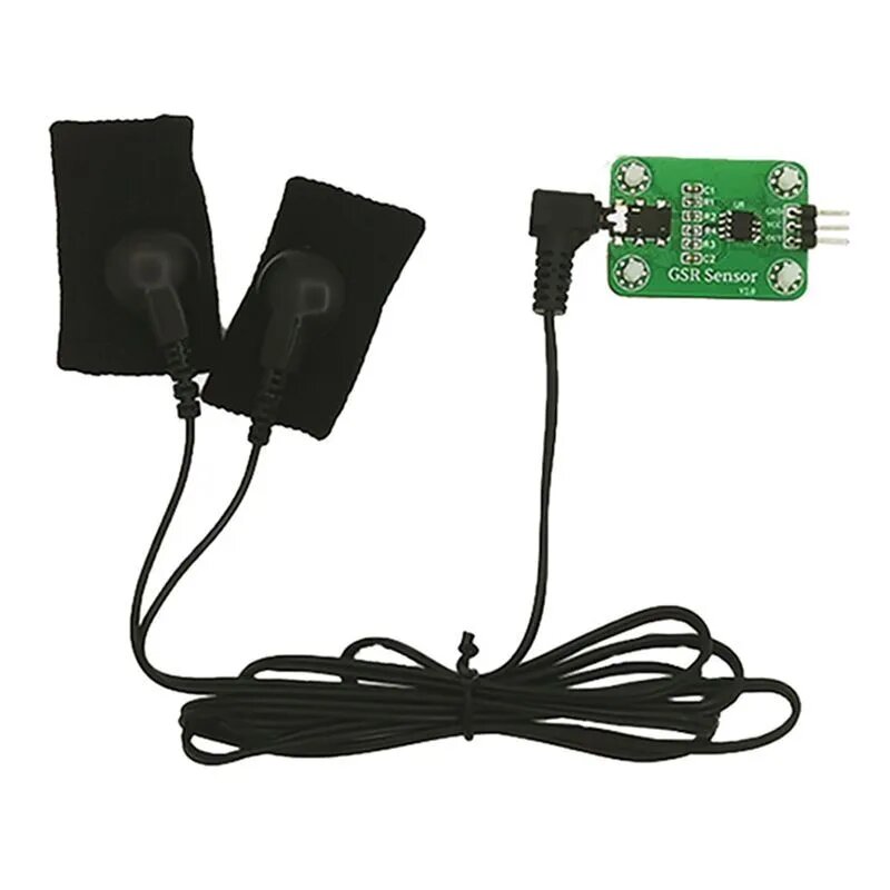 Grove GSR Skin Electric Sensor Development Kit Одночиповый Микрокомпьютер Для Обнаружения Сопротивления Тока