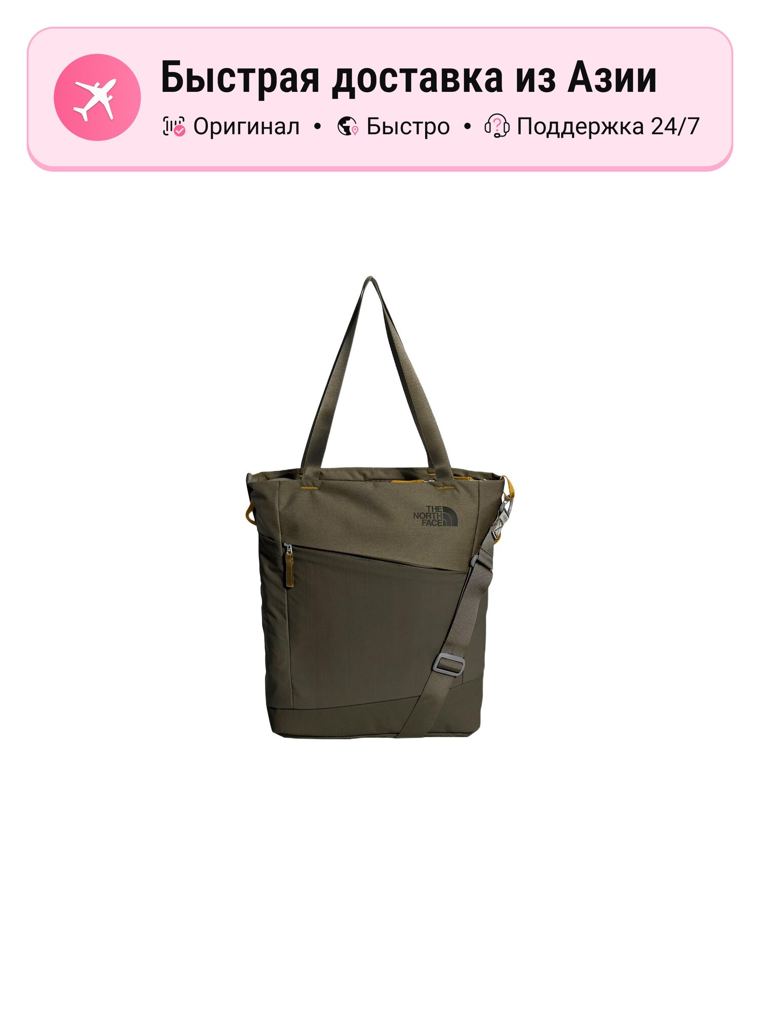 Сумка женская THE NORTH FACE NF0A81C2-ITO коричневая