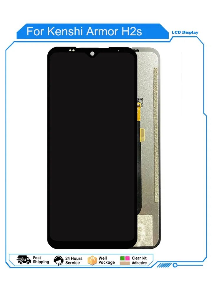 Экран телефона For Kenshi Armor H2s в сборе, LCD сенсорный экран