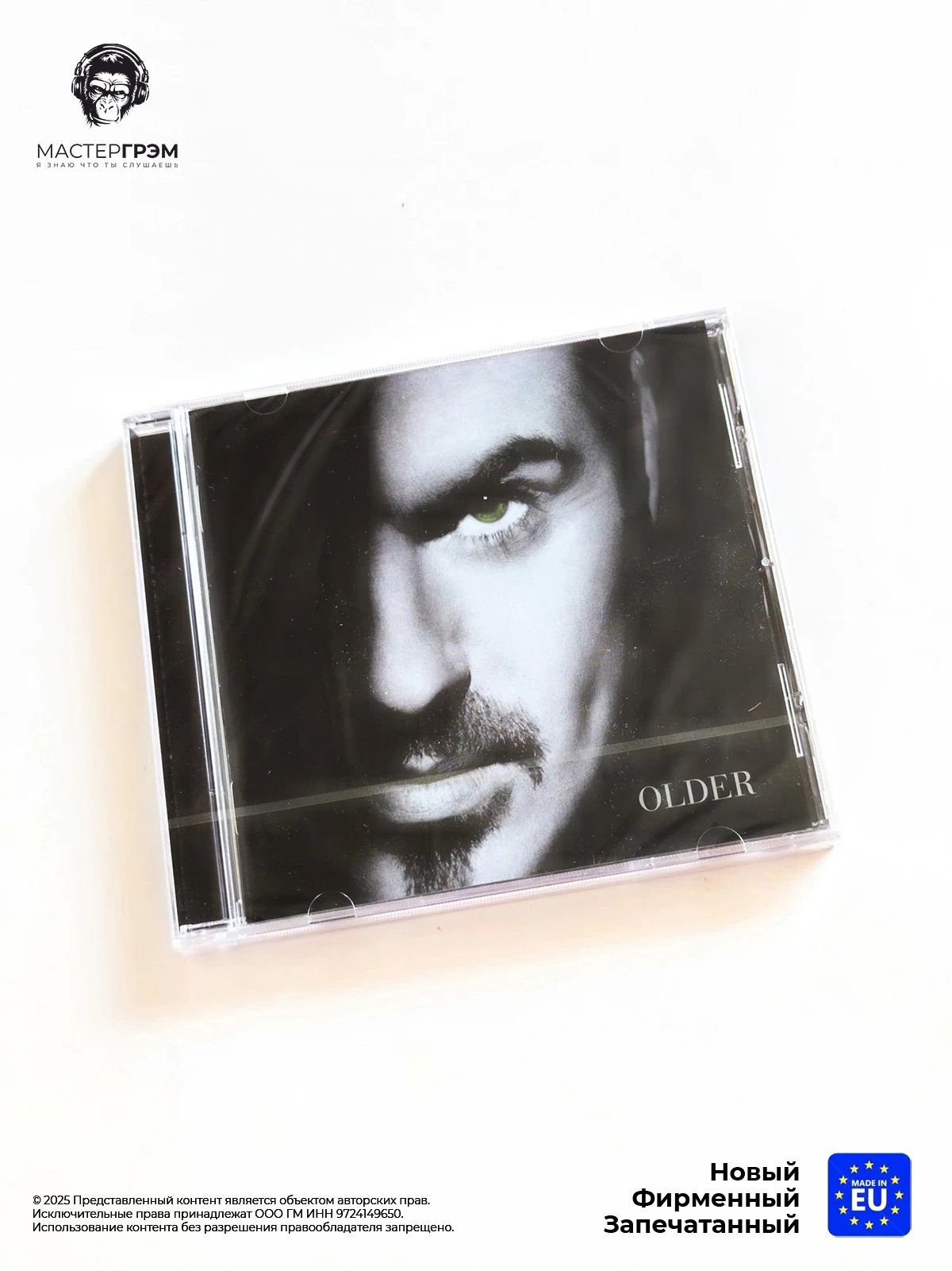 CD диск George Michael - Older (CD) 2011, Jewel Case