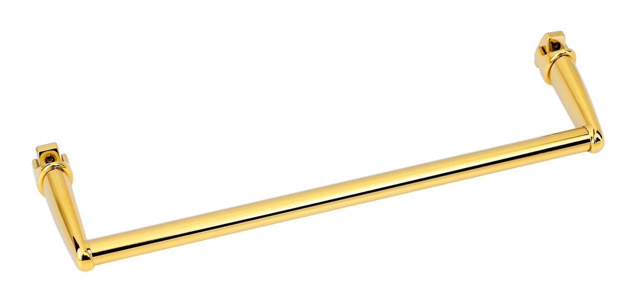 Полка Towel Bar Straight прямая для полотенцесушителя Богема / L 370 Золото