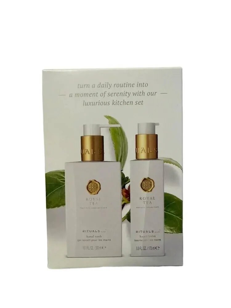Набор 2 в 1 Rituals Royal Tea Family's Collection, жидкое мыло 110 мл + крем для рук 85 мл