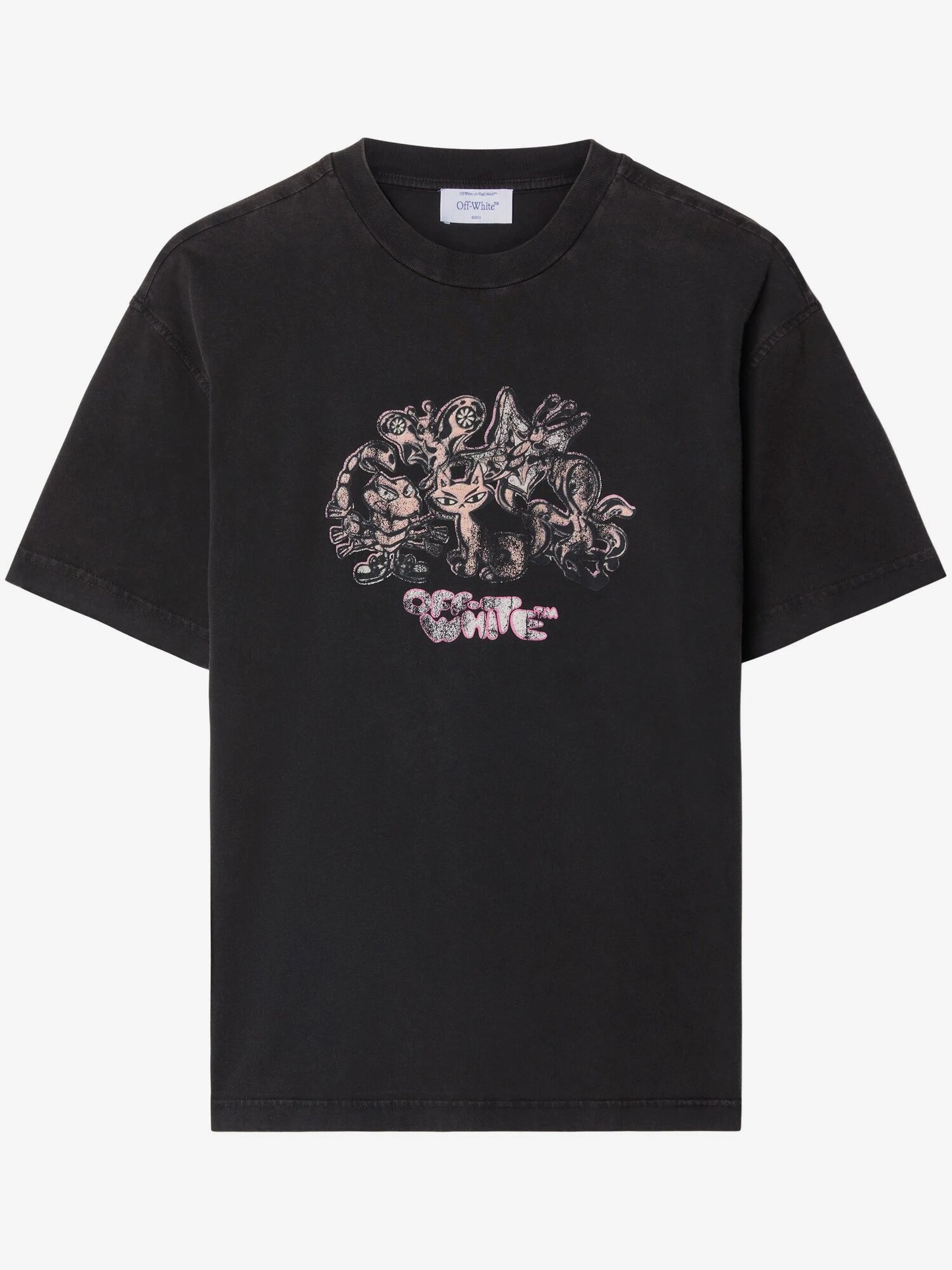 Футболка Off-White Washed Characters