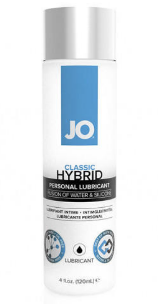 Лубрикант водно-силиконовый JO HYBRID 120 мл без запаха для длительного скольжения