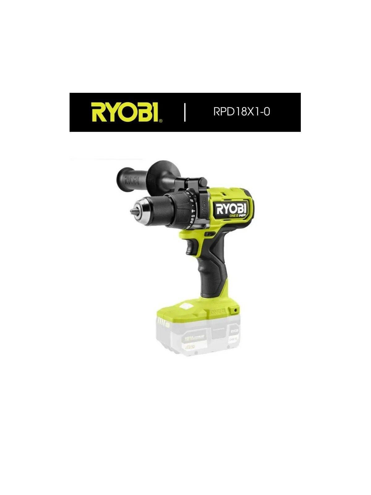 Ударная дрель-шуруповерт Ryobi RPD18X1-0 18V ONE+ HP бесщеточная арт. 5133006610