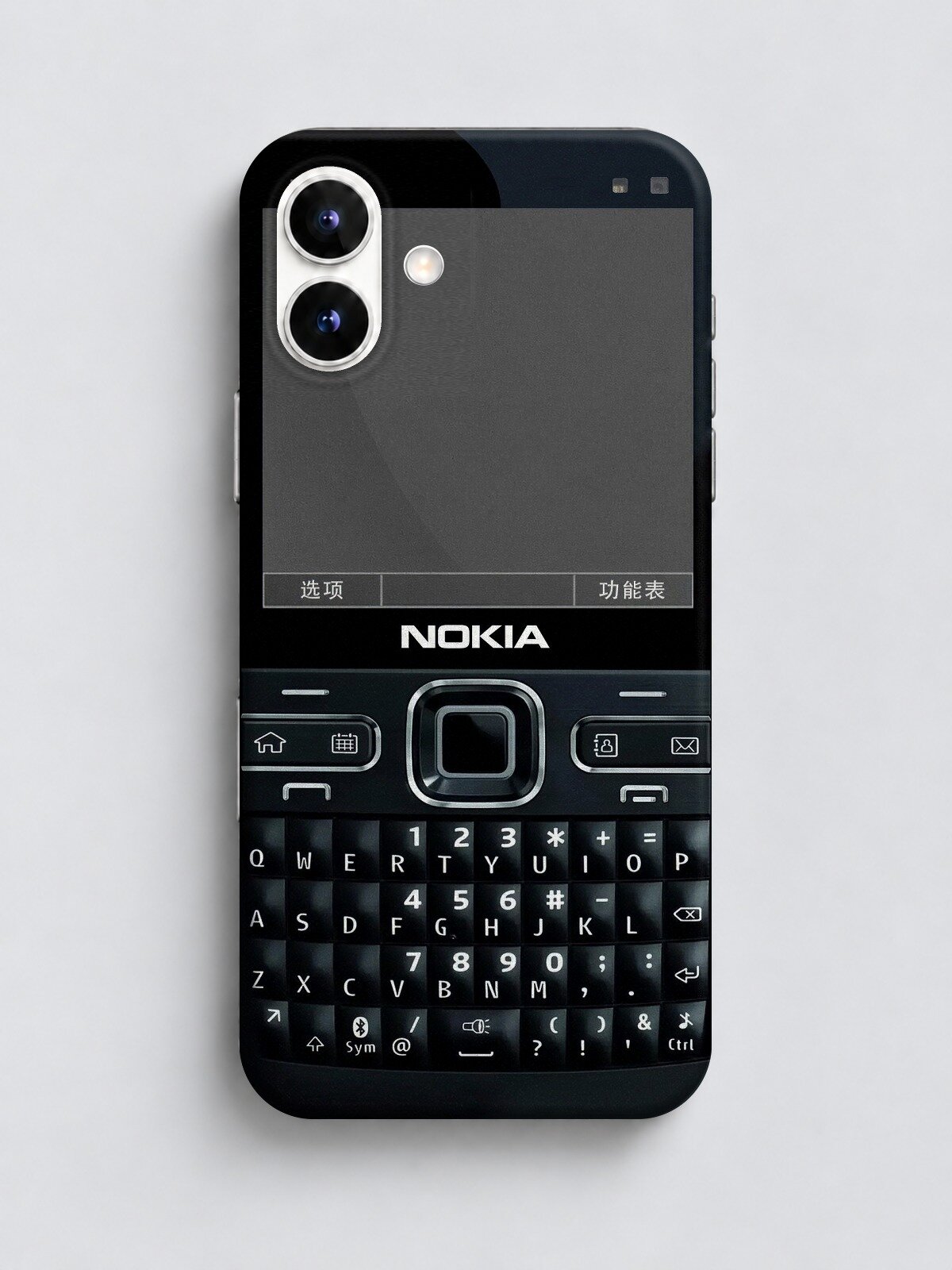 Прозрачный чехол на iPhone 16 Nokia E72 мобильный