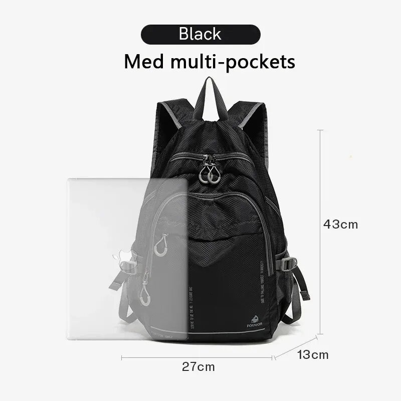 Рюкзак FOUVOR ультралегкий Black Med