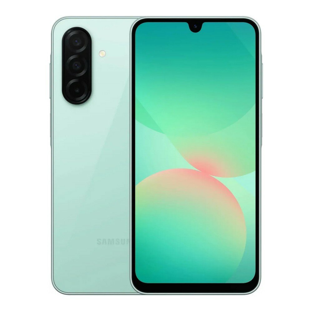 Смартфон Samsung Galaxy A26 8/256 ГБ, Mint, зеленый, экран 6.7"