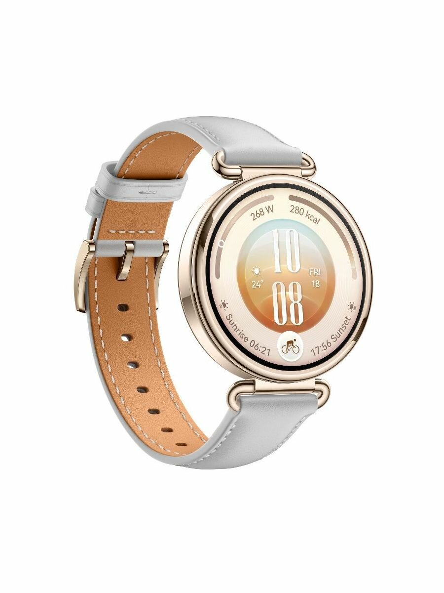 Часы Huawei Watch GT 7 55020JUU 41mm, Bluetooth , NFC, GPS, Grey Leather Starp