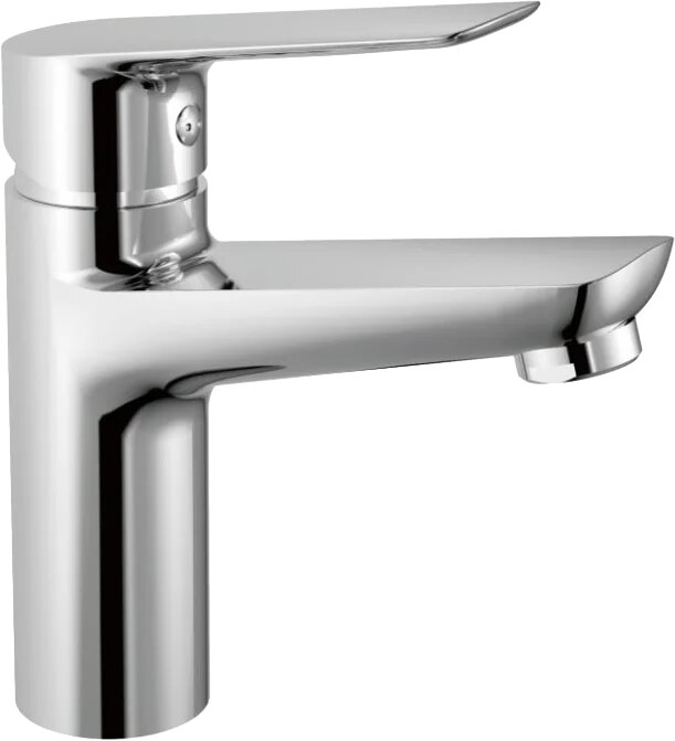 Смеситель для раковины Haiba HB10506 хром, глянцевый, кран для ванной в раковину, из латуни, рычажный, с керамическим картриджем