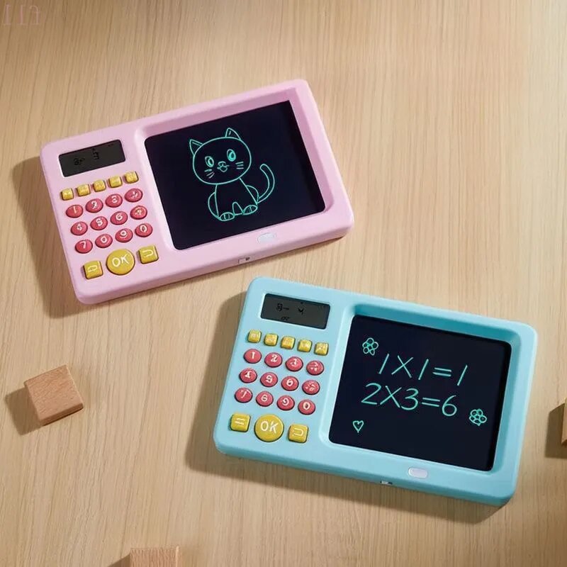 Умный детский тренажёр для устного счёта и письма обучающий планшет с голосовым калькулятором, многоразовая поверхность, для детей от 3 лет