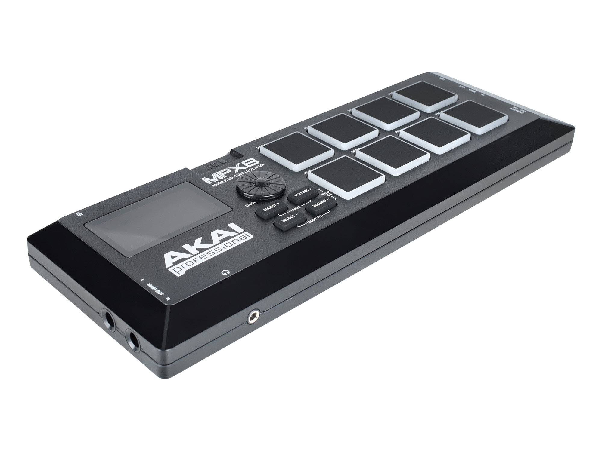 Портативный сэмплер-грувбокс для диджеев AKAI MPX 8 (восемь пэдов) — фото 1